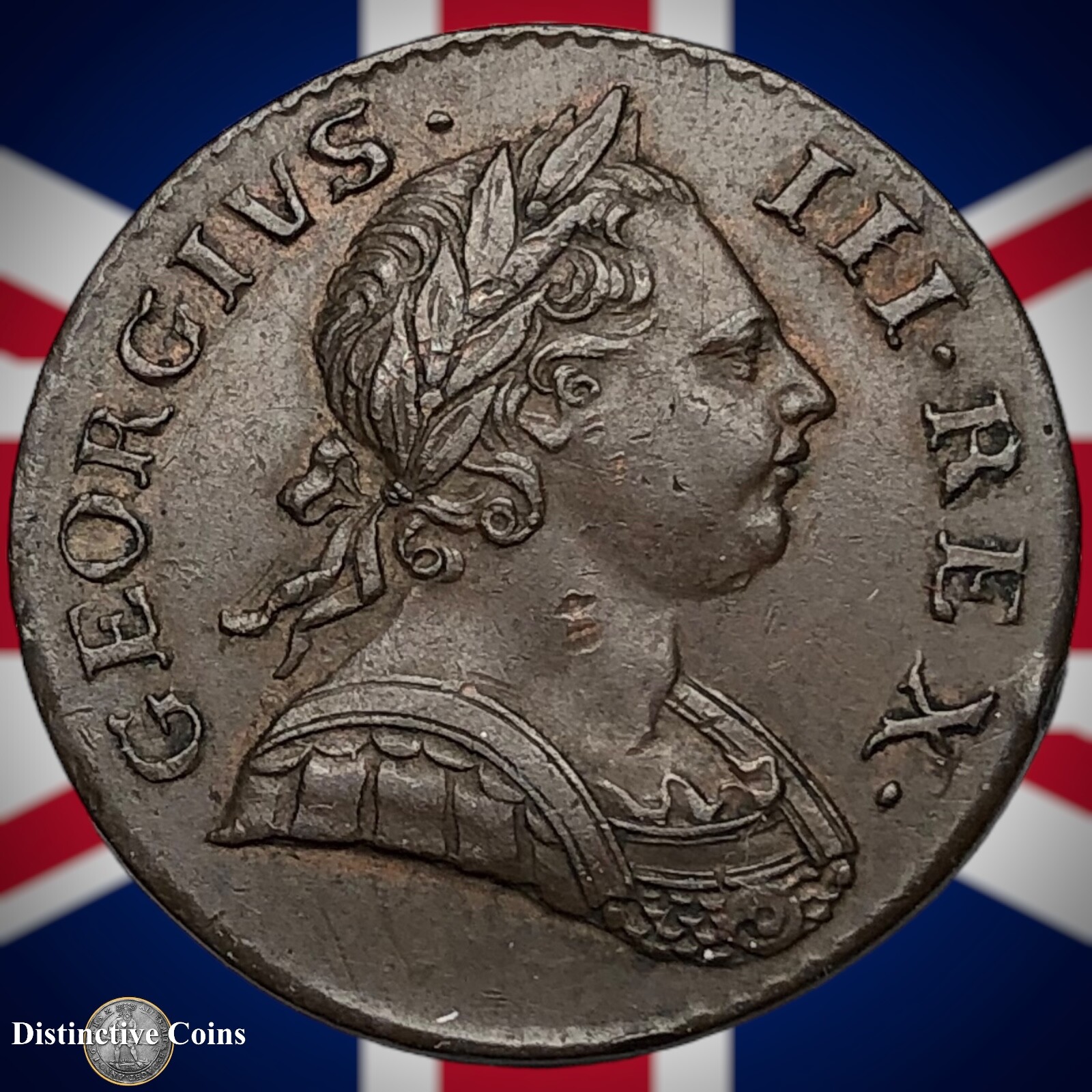 Great Britain 1771 Half Penny 1/2d GB5106 | eBay