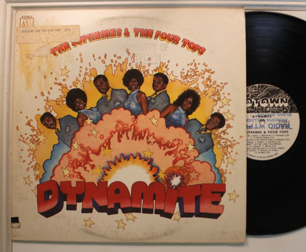 The Supremes & Four Tops Promo Lp Dynamite On Motown - Vg++ To Nm (Stamp On Labe | eBay