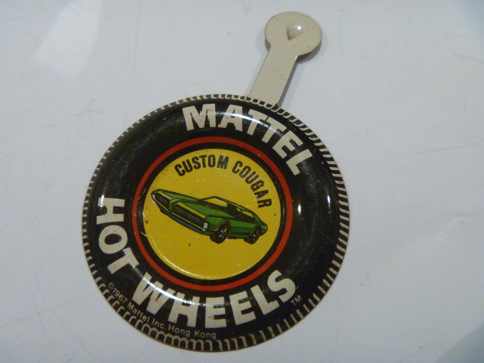 HOT WHEELS Mattel Vintage Redline Tin Button Badge VGC Choose from ...