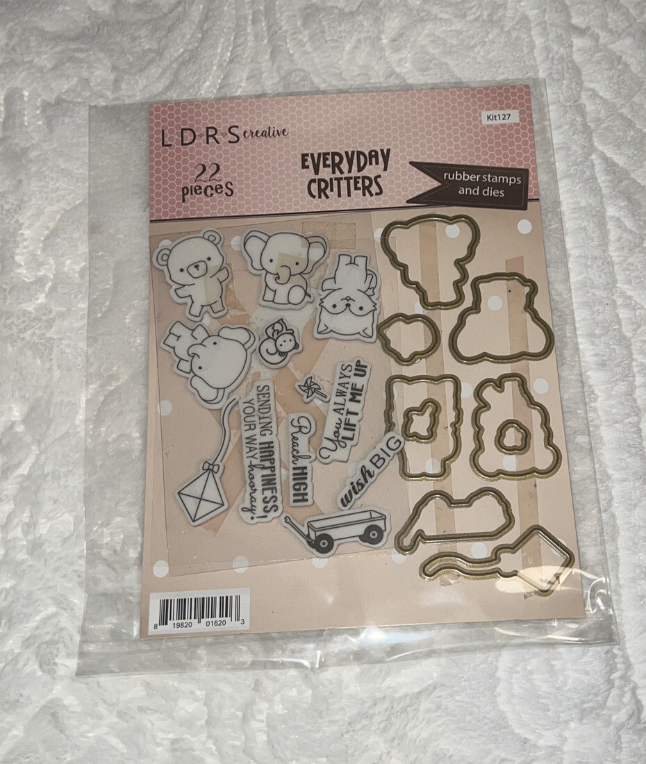 LDRS Creative - Everyday Critters stamp and die set 819820016203| eBay