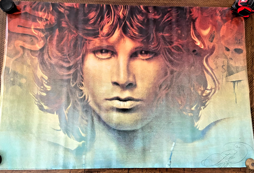 24X36 VINTAGE 1999 ICONIC POSTER WIZARD GENIUS JIM MORRISON THE DOORS ...