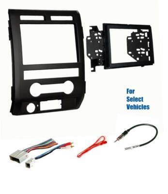 Double Din Car Stereo Radio Dash Kit Combo for some 2009-2010 Ford F150 ...