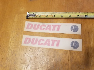 NOS Genuine Original Ducati Decals Stickers - Vintage | eBay