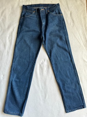 Pre-owned Wrangler 13MWZ Cowboy Cut Jeans - Blue Size 30x32 | eBay