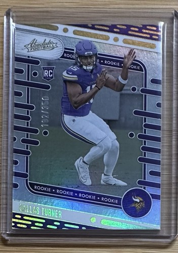 2024 Panini Absolute Spectrum Rookie Dallas Turner /350 Minnesota ...