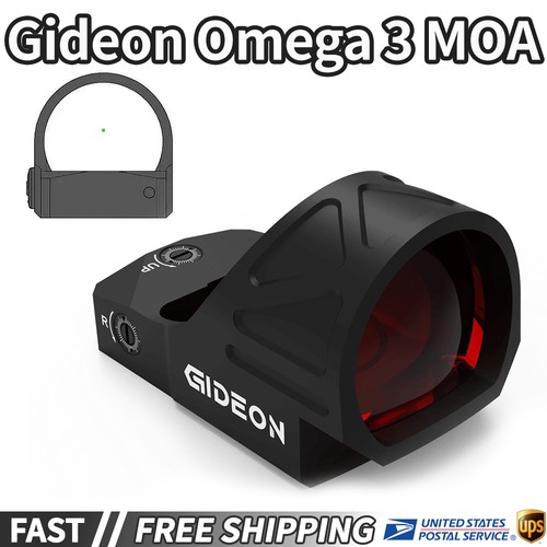 GIDEON OPTICS OMEGA 3MOA/45MOA Green Reticle Dot Sight RMR Footprint | eBay