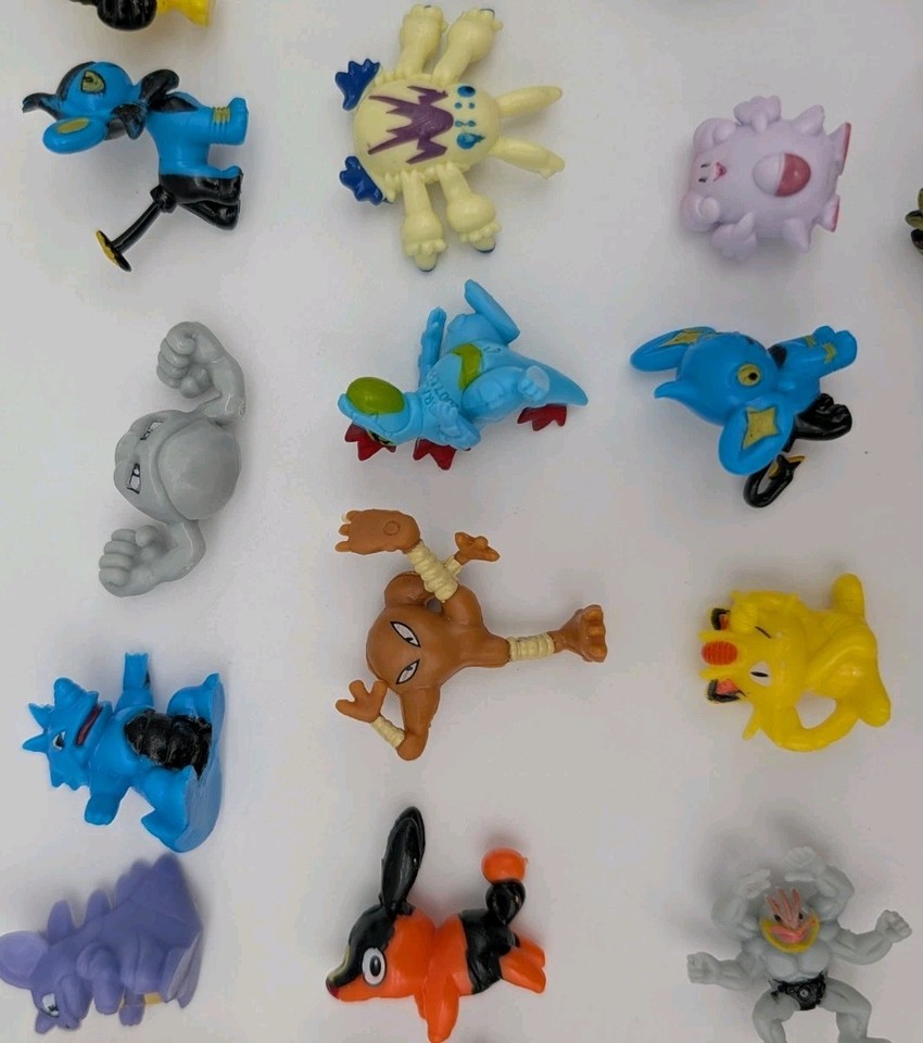 Lot of 47 Pokemon Mini Figures 1" Characters RL, R/L.W Figurines ...
