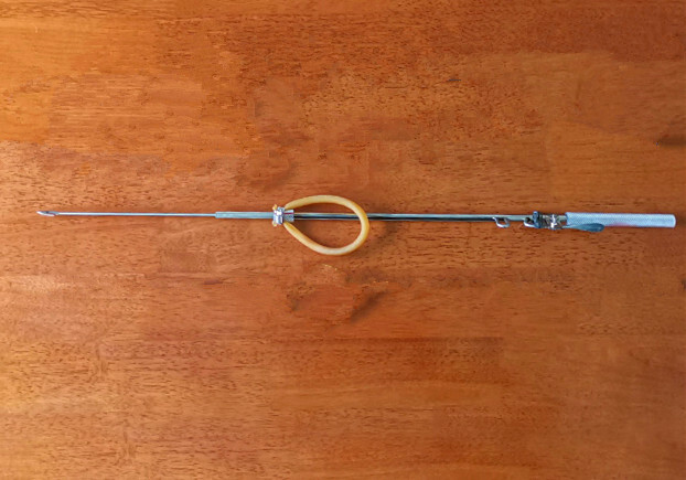 1Pc Stainless Steel Rubber Band Ejection Fish Gun Diving Guns-without ...