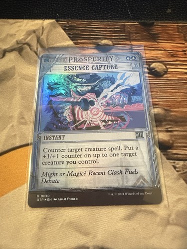 MTG OTJ Breaking News *FOIL* U Essence Capture #0010 | eBay