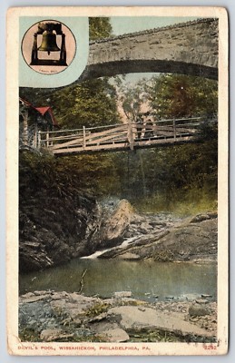 Devil's Pool Wissahickon Philadelphia, Pennsylvania Early Divided Back ...
