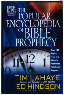TIM LAHAYE Popular Encyclopedia Of Bible Prophecy SIGNED BOOK Theology ...