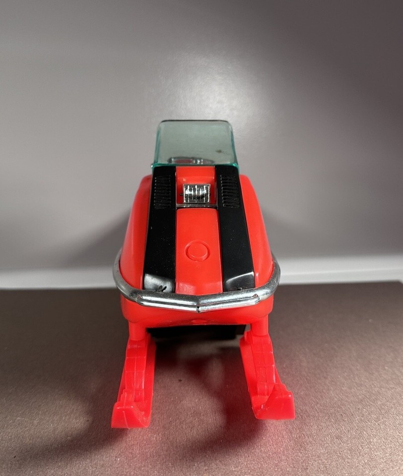 Vintage 1970’s Ski-Bob Ski-Doo TNT Snowmobile Toy RED Processed Plastic Co USA | eBay