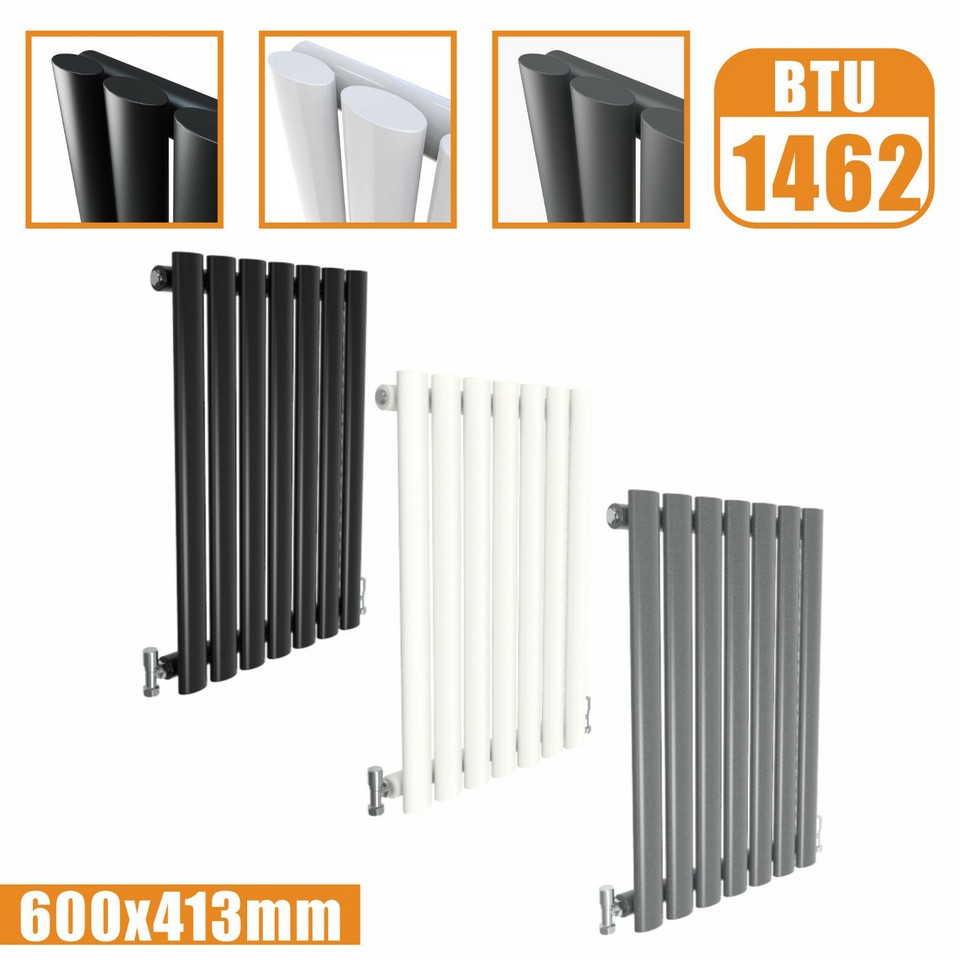 Oval Column Flat Panel Radiator Horizontal Vertical Design Central ...