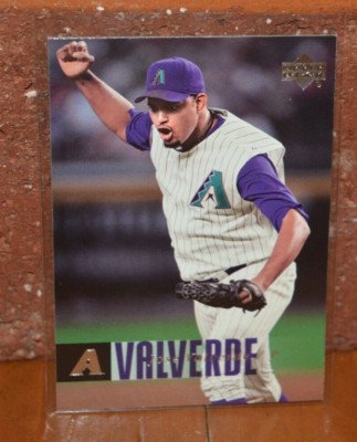 BASEBALL CARD UPPER DECK 2006 ARIZONA DIAMONDBACKS JOSE VALVERDE PENNY ...