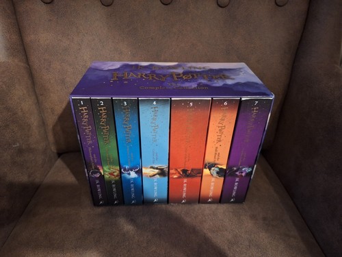 Harry Potter Boxed Book Set Complete Collection 1-7 VGC | eBay