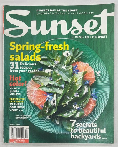 SUNSET MAGAZINE U-PICK 2011 APRIL AND NOVEMBER ISSUES | eBay