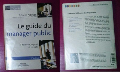 Le guide du manager public, méthodes, objectifs et exemples | eBay
