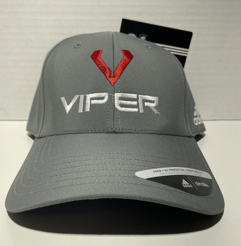 Adidas Viper Strapback Hat Cap Golf New OSFM UV Protection | eBay