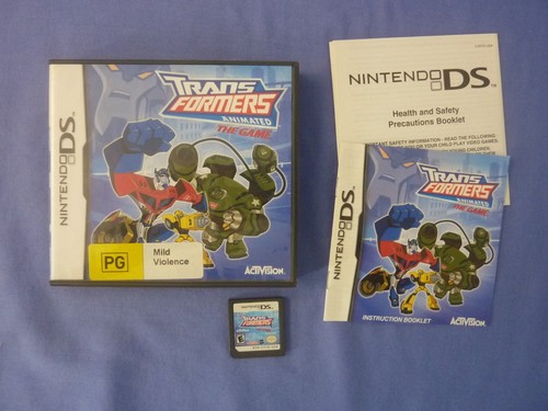 Transformers Animated The Game Nintendo DS Complete with Manual | eBay ...
