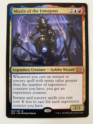 Mizzix Of The Izmagnus *Non-Foil* Double Masters 2022 MTG NM/MT 2X2 ...