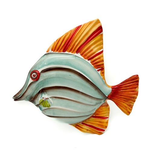 Bassano Ceramic Fish 3D 34CM Wall Decoration - from Italy, | eBay