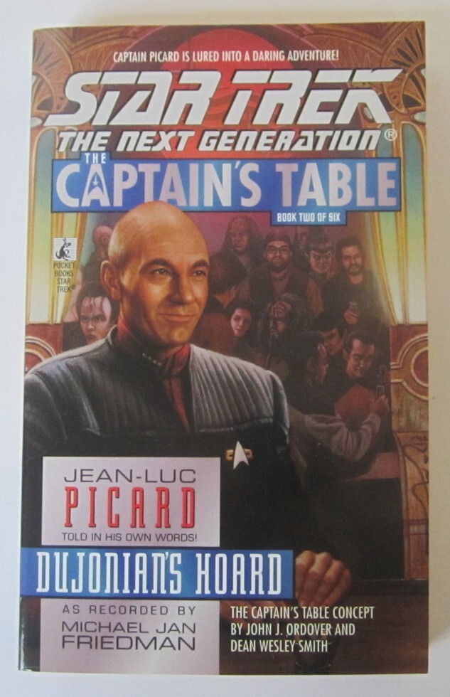 Dujonian's Hoard (Star Trek The Captain's Table #2) Michael Jan Friedman PB 1st | eBay