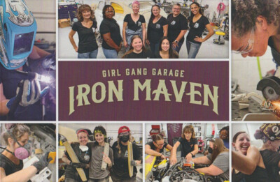2022 GIRL GANG GARAGE IRON MAVEN R-M SEMA Show Promo Info Card | eBay