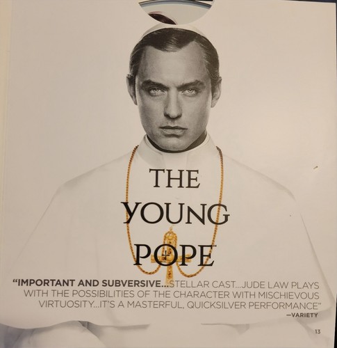HBO Emmy FYC 2-DVDs Young Pope 10 Episodes Jude Law James Cromwell ...