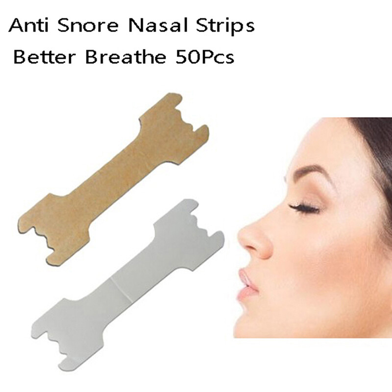 5Pcs Transparent Nasal Strips Anti-Snoring Sticker Sleep Aid Snoring ...