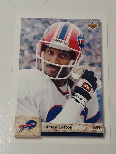 James Lofton Buffalo Bills 1992 Upper Deck Card #585 | eBay