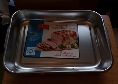 VTG Regal K1816-1 Stainless Steel Baking & Roast Pan 15 1/4" x 10 3/4 ...
