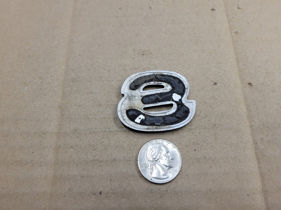 Saab OEM 1984-1994 900 S Rear Trunk Metal Emblem Badge Logo Nameplate ...
