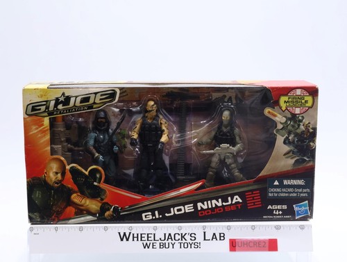 Ninja Dojo Set G.I. Joe Retaliation 2012 Hasbro Action Figure 3-Pack ...