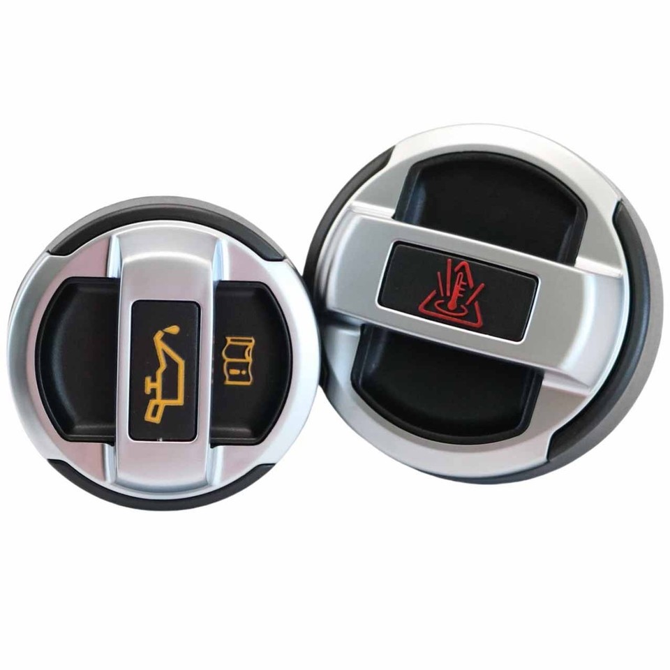 1Pair Oil Filler Cap Retrofit Coolant Expansion Tank Lid 420103485B ...