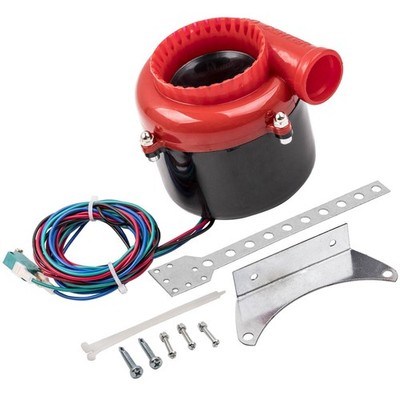 Electric Fake Turbo Blow Off Valve Sound Simulator W/ Switch Black ...