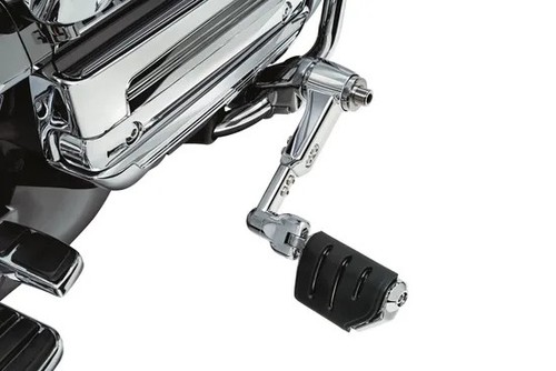 Kuryakyn Ergo 3 Adj Mount w Dually Footpegs Chrome Honda Goldwing F6B ...