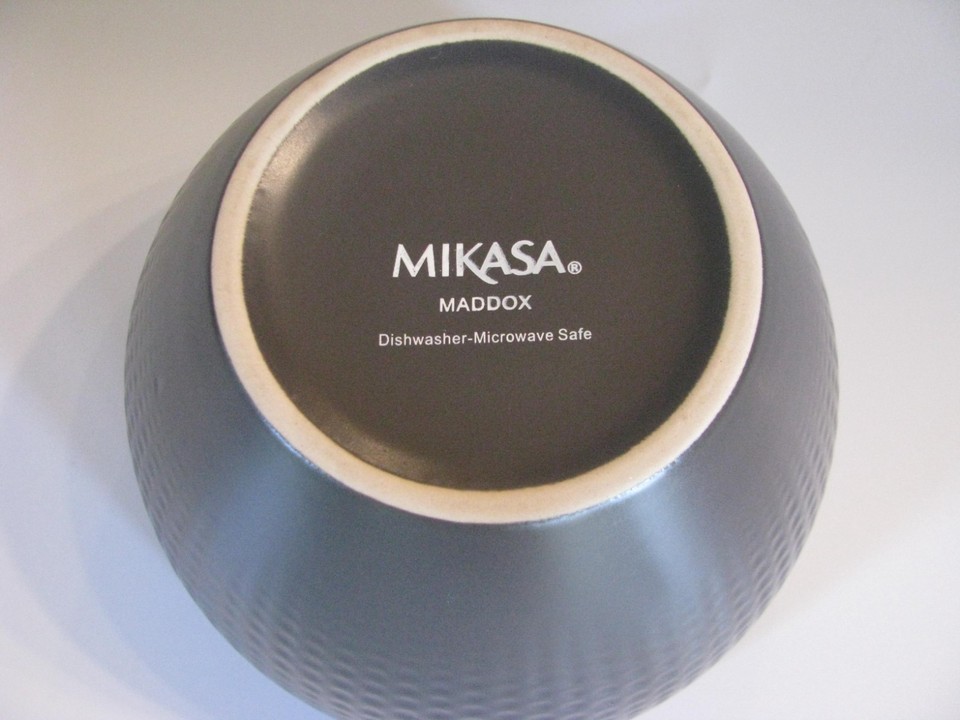 Mikasa Maddox Gray Discontinued Reactive textured W/ Dark Gray accents ...