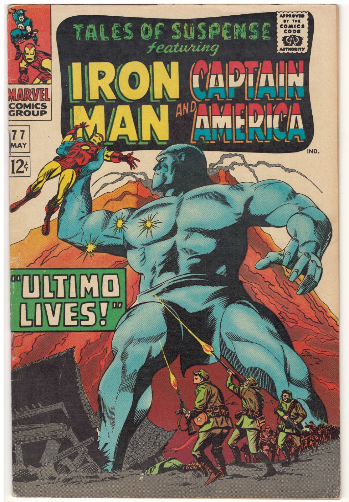 Tales of Suspense #77 (VG-) 1966 Marvel Comics "Ultimo Lives!" | eBay