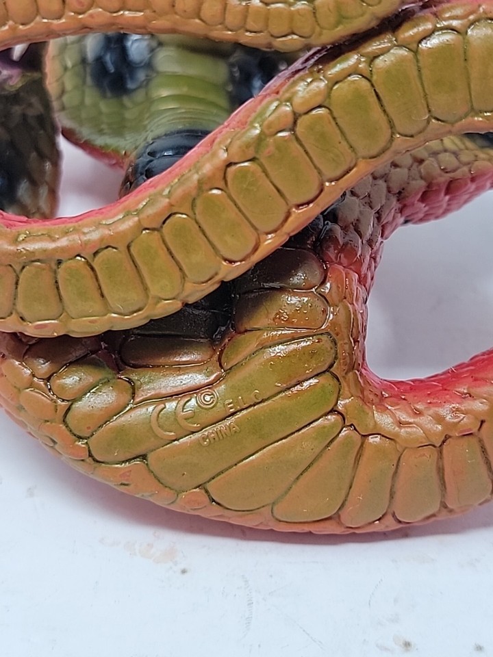 ELC Tower Of Doom Figure 3 Headed Cobra Snake Red Mythical Monster Read ...