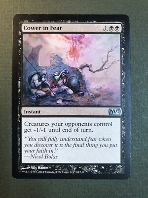 MTG Cower in Fear 84/249 Magic 2013 Regular Uncommon NM | eBay