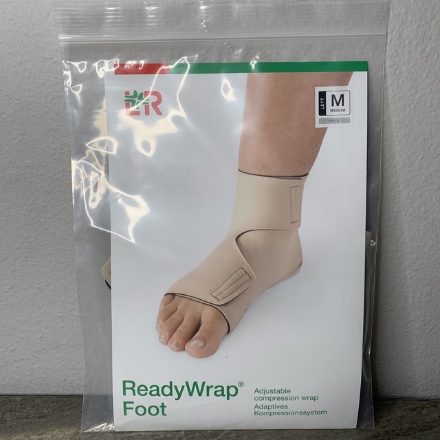 Solaris Medium Beige Left Foot Ready Wrap With Silver Liner for sale ...