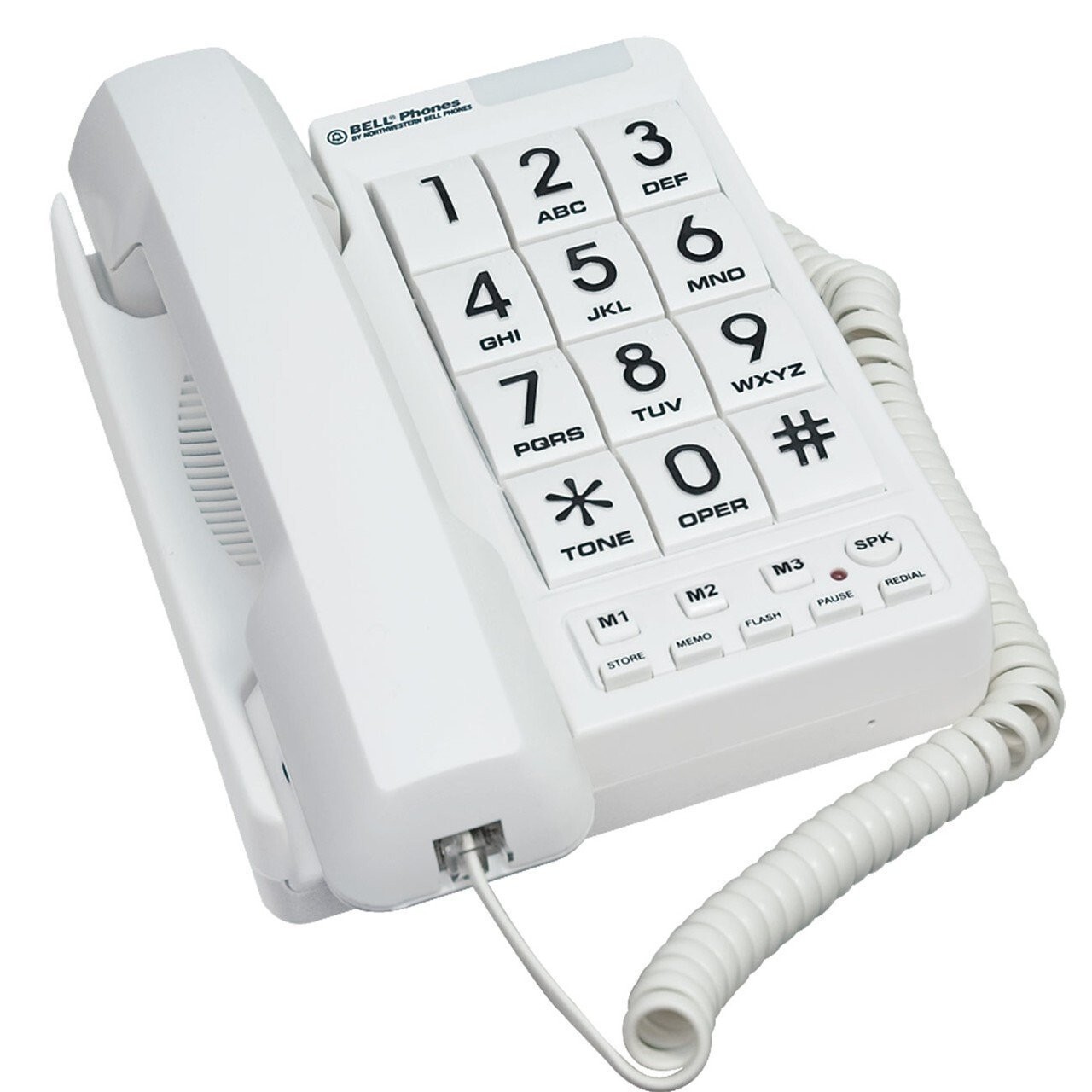 NEW Big Button Phone for Seniors Northwestern Bell 20600-1 Corded Phone ...