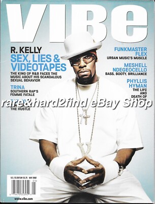 R. Kelly VIBE magazine MAY 02 RARE Vintage URBAN Music & Lifestyle ...