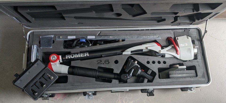 7-Axis ROMER Absolute Arm with Integrated Scanner, 75 Series | eBay
