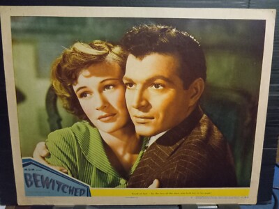 Lobby Card 1945 BEWITCHED haunted Phyllis Thaxter Stephen McNally best ...