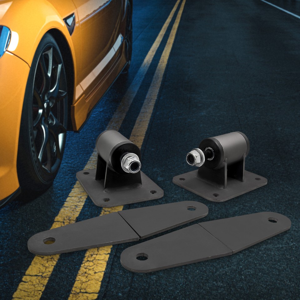 Engine Motor Mounts (LS Conversion Swap) Universal for LS1, LS2, LS3 ...