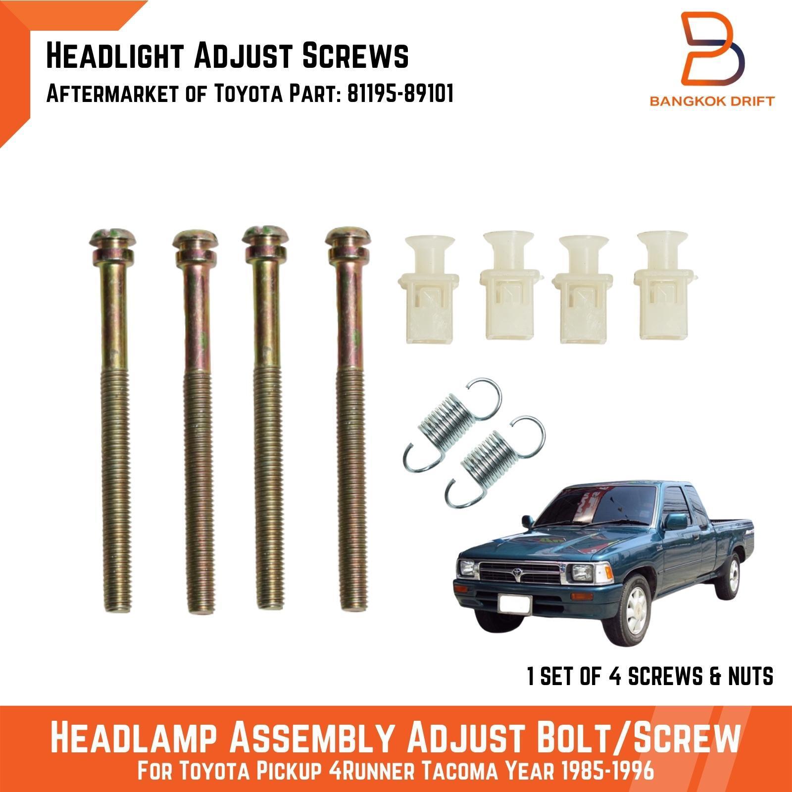 HEADLAMP HEADLIGHT ADJUST SCREW NUT FIT TOYOTA PICKUP 4RUNNER TACOMA ...