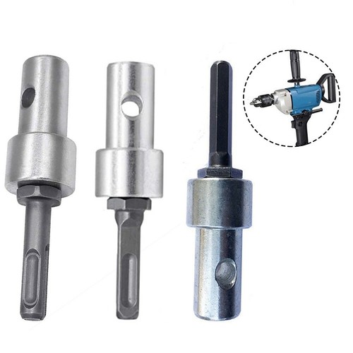 Round Hex Shank Hammers Adapter Drill Bit Adapter Arbor for Electric ...