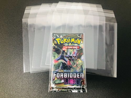 10X - Pokemon Booster Pack Protective Sleeves Magic Yu-Gi-Oh (Pack not ...