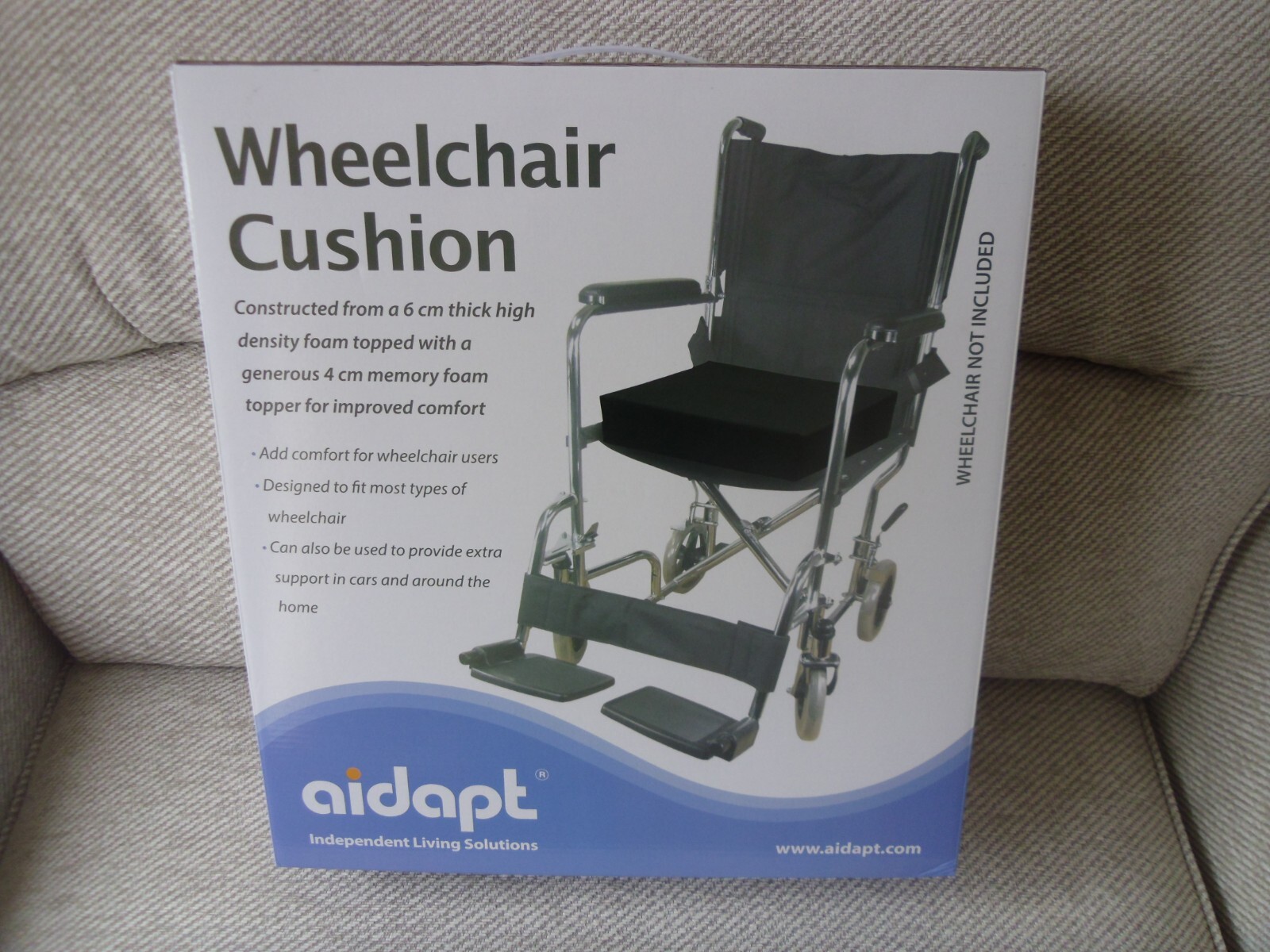 Aidapt Wheelchair Cushion With Memory Foam for sale online | eBay